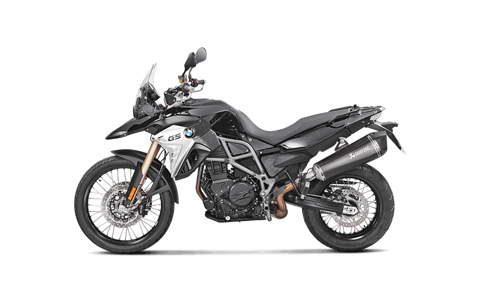 S-B8SO6-HZAABL Akrapovic Slip-on Line Titanium Black BMW F 800 GS